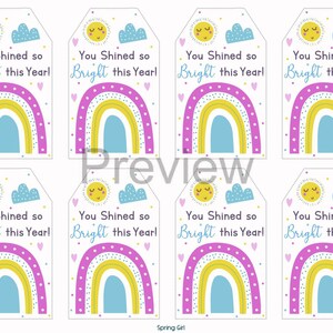 Last Day of School Gift Tags | End of School Gift Tags for Students ...