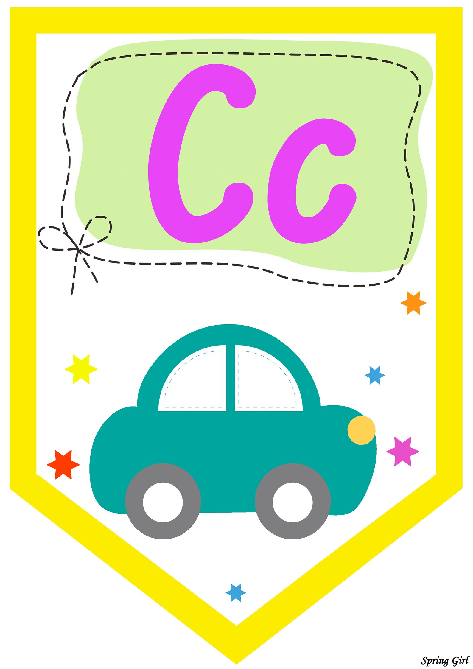 Alphabet Posters Banners for Classroom Decor Back to School Short and ...