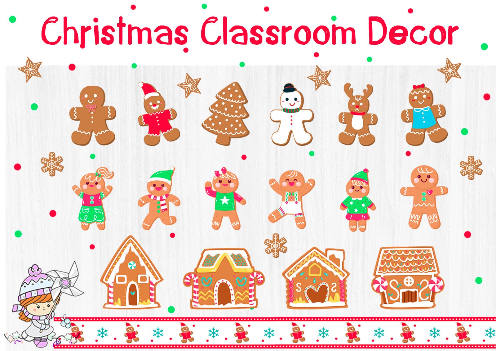 Christmas Classroom Decor | Bulletin Board Printable Decoration ...