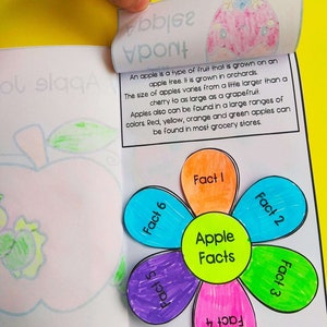 Apple Life Cycle Mini Book | Apple Day Lesson Unit | Apple Unit Study ...