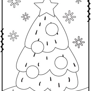 Christmas Animals Coloring Pages Printables for Kids | Winter Coloring ...