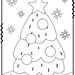 Christmas Animals Coloring Pages Printables for Kids | Winter Coloring ...