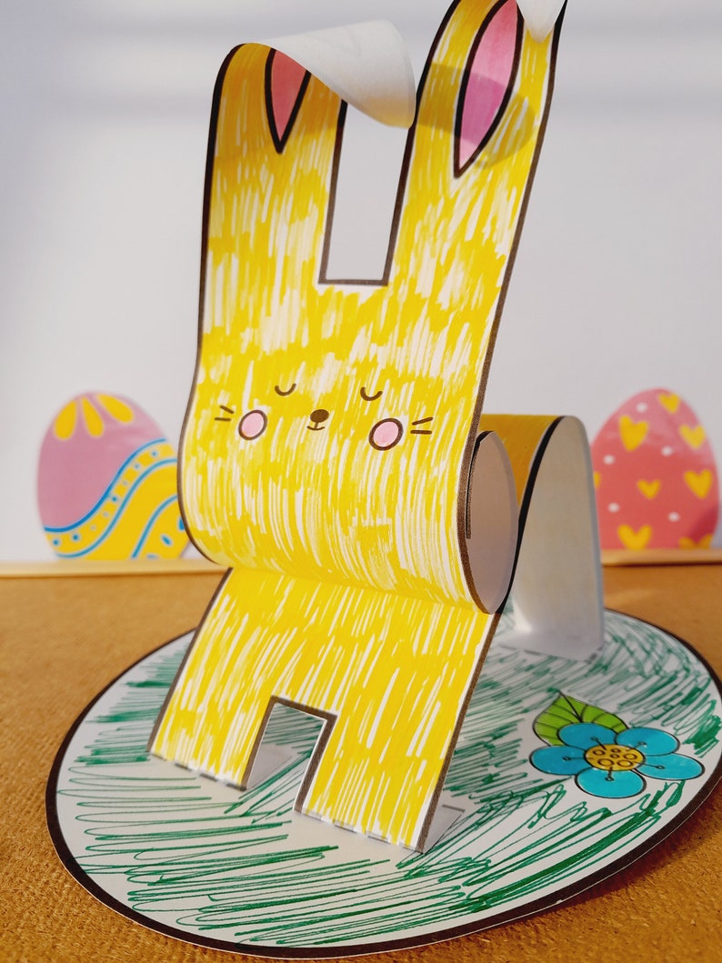 Easter Bunny Paper Craft | Easter Activities for Kids | Spring ...