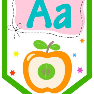 Alphabet Posters | Banners for Classroom Decor | Back to School | Short ...