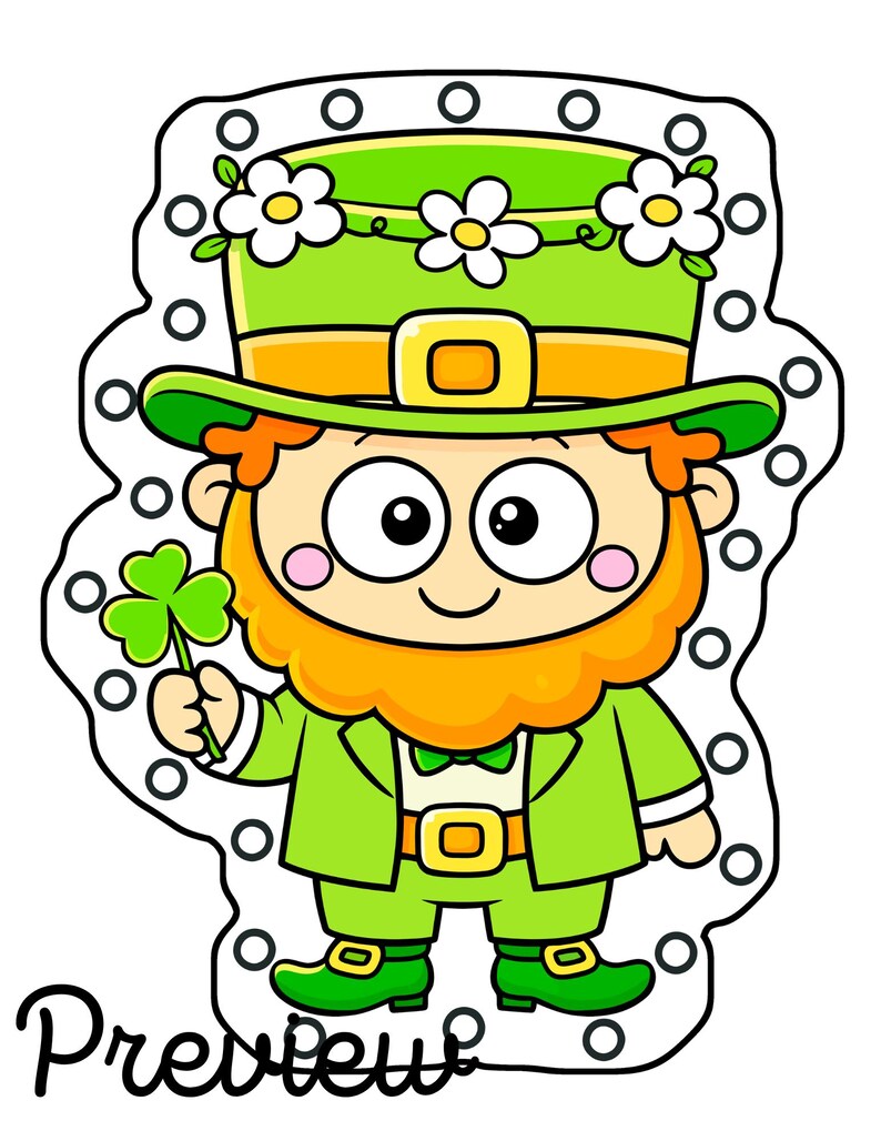 St Patrick Day Lacing Cards Printable | Fine Motor Skills | Preschool ...
