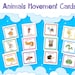 Animal Movement Cards | Brain Break Movement Cards for Kids | Fitness ...