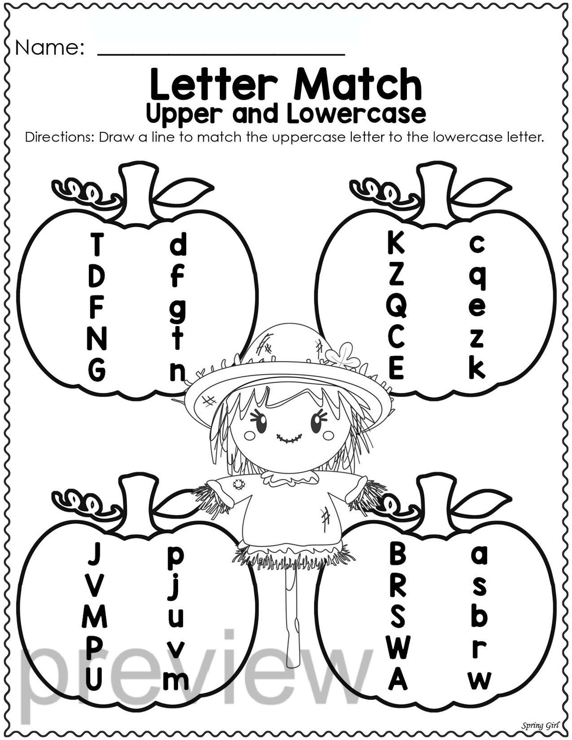 Fall Activities NO PREP Pages/literacy and Math Activities for ...