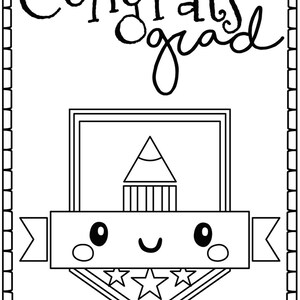 Graduation Kindergarten Coloring Pages | Printable Coloring Book ...