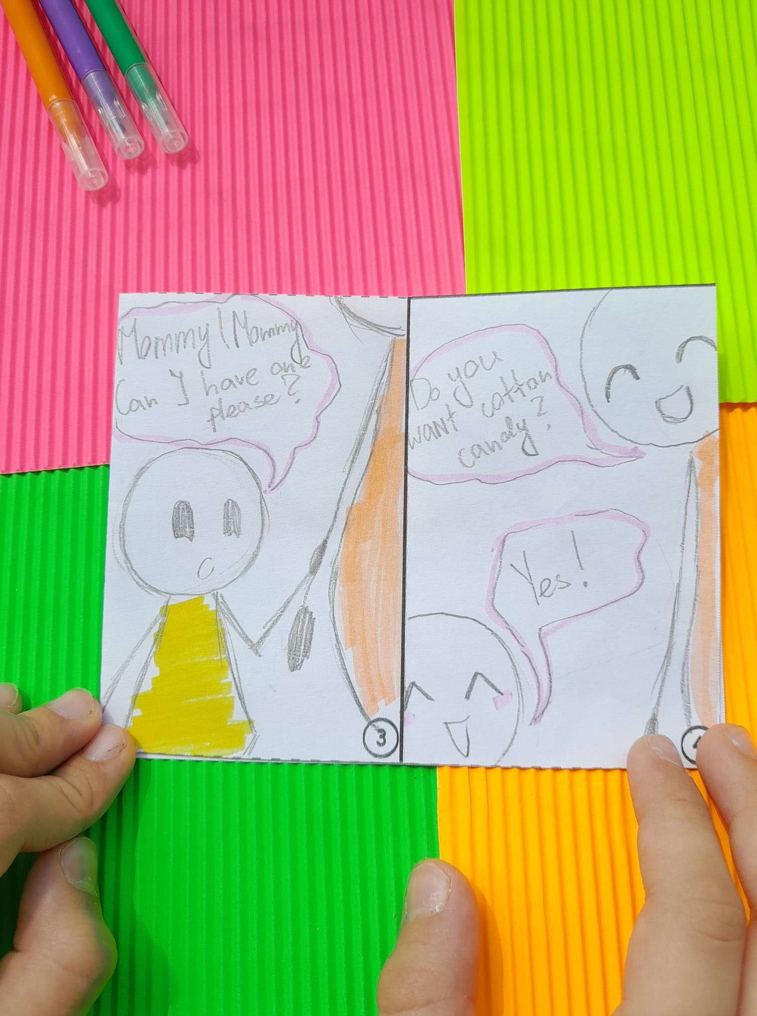 Comic Template for Kids | Create Your Own Comic Book | Printable PDF ...