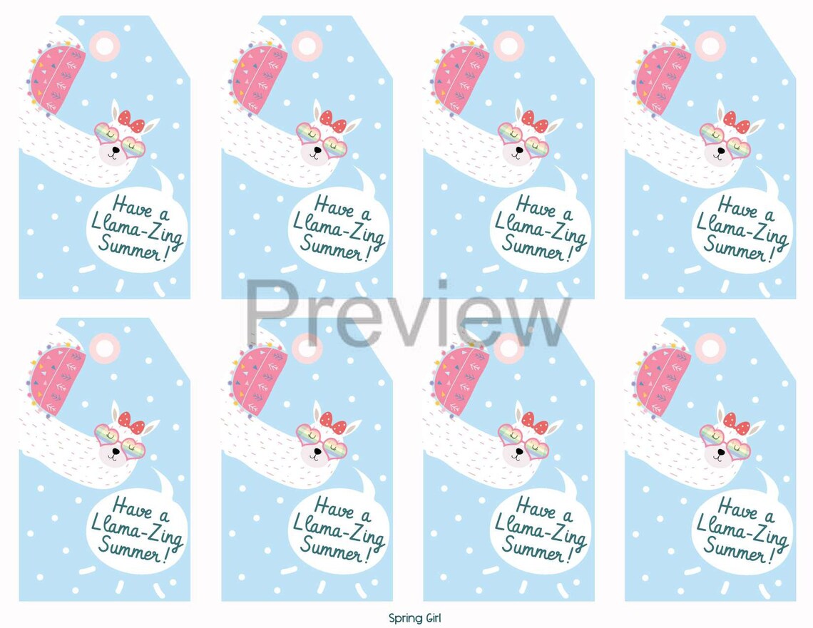 Last Day of School Gift Tags | End of School Gift Tags for Students ...