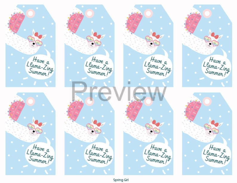 Last Day of School Gift Tags | End of School Gift Tags for Students ...