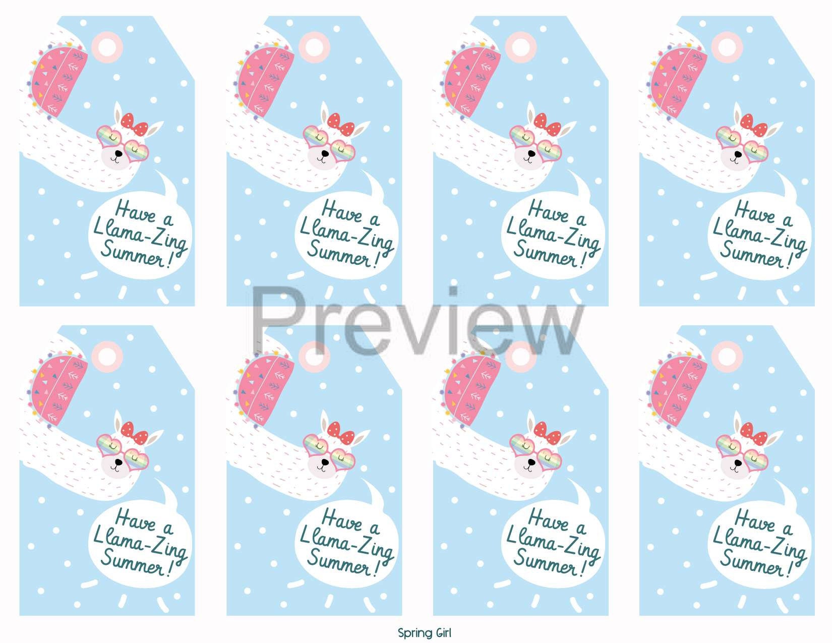 Last Day of School Gift Tags | End of School Gift Tags for Students ...