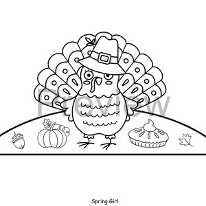 Thanksgiving Paper Craft | Turkey Paper Craft | Instant Download ...