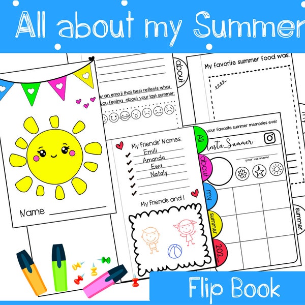 First Week of School Worksheets - Etsy
