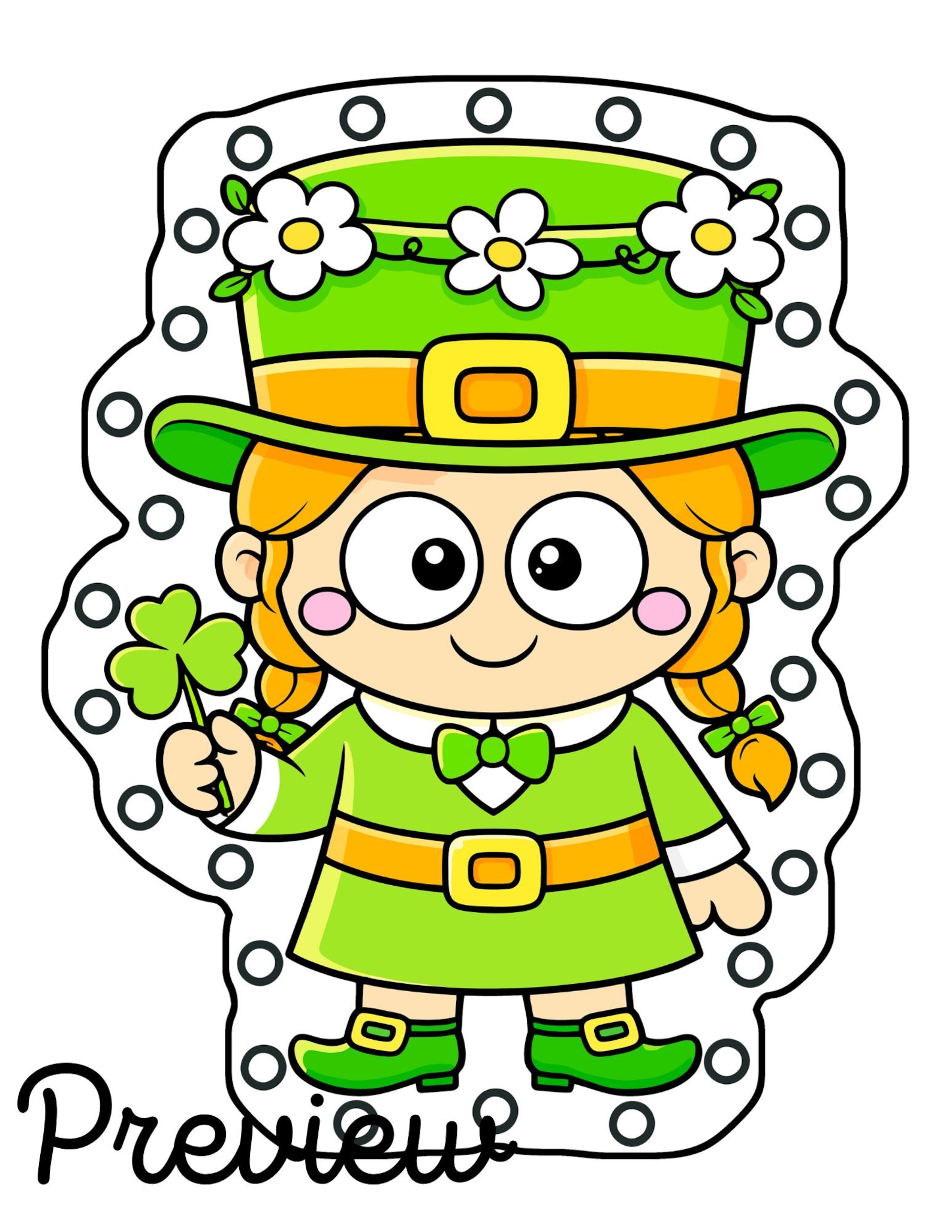 St Patrick Day Lacing Cards Printable | Fine Motor Skills | Preschool ...