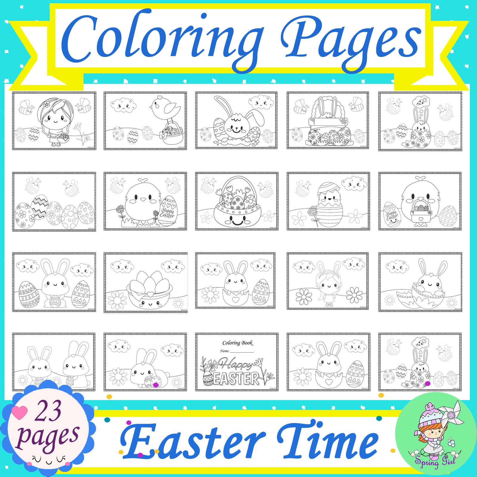 COLORING BOOK MEGA Bundle Printables Coloring Pages for Kids - Etsy