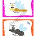 Bugs Printable Flash Cards | Insects Instant Download Flashcards | PDF ...