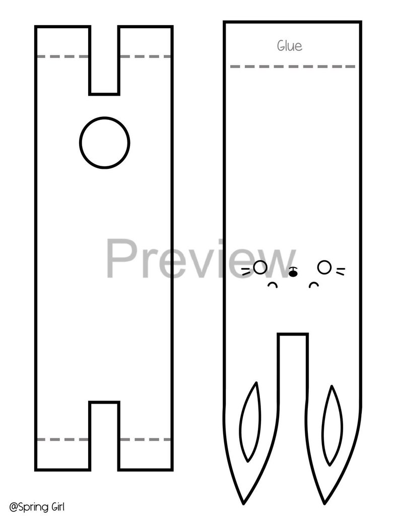 Easter Bunny Paper Craft | Easter Activities for Kids | Spring ...