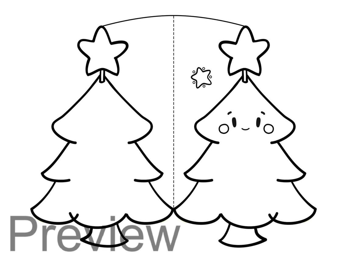 Christmas Paper Cards | Printable Templates | Christmas Activities for ...