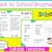 Back to School Trifold Brochure | Open House Template | Meet the ...