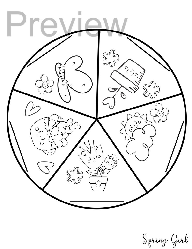 Mother's Day Spinner | Mother's Day Crafts for Kids | Mother's Day ...