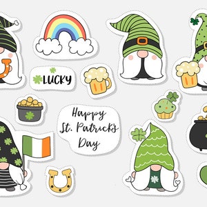 St. Patrick's Day Classroom Decor | Patrick's Gnomes Bulletin Board ...