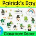 St. Patrick's Day Classroom Decor | Patrick's Gnomes Bulletin Board ...