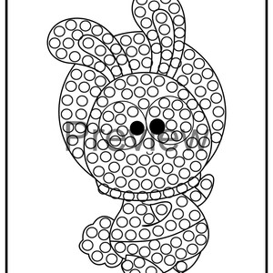 Space Activities for Kids | Q-tip Dot Painting Worksheets for Kids ...