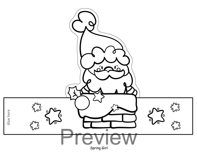 Christmas Paper Crafts | Printable 3D Santa Craft | Snowman Paper Craft ...