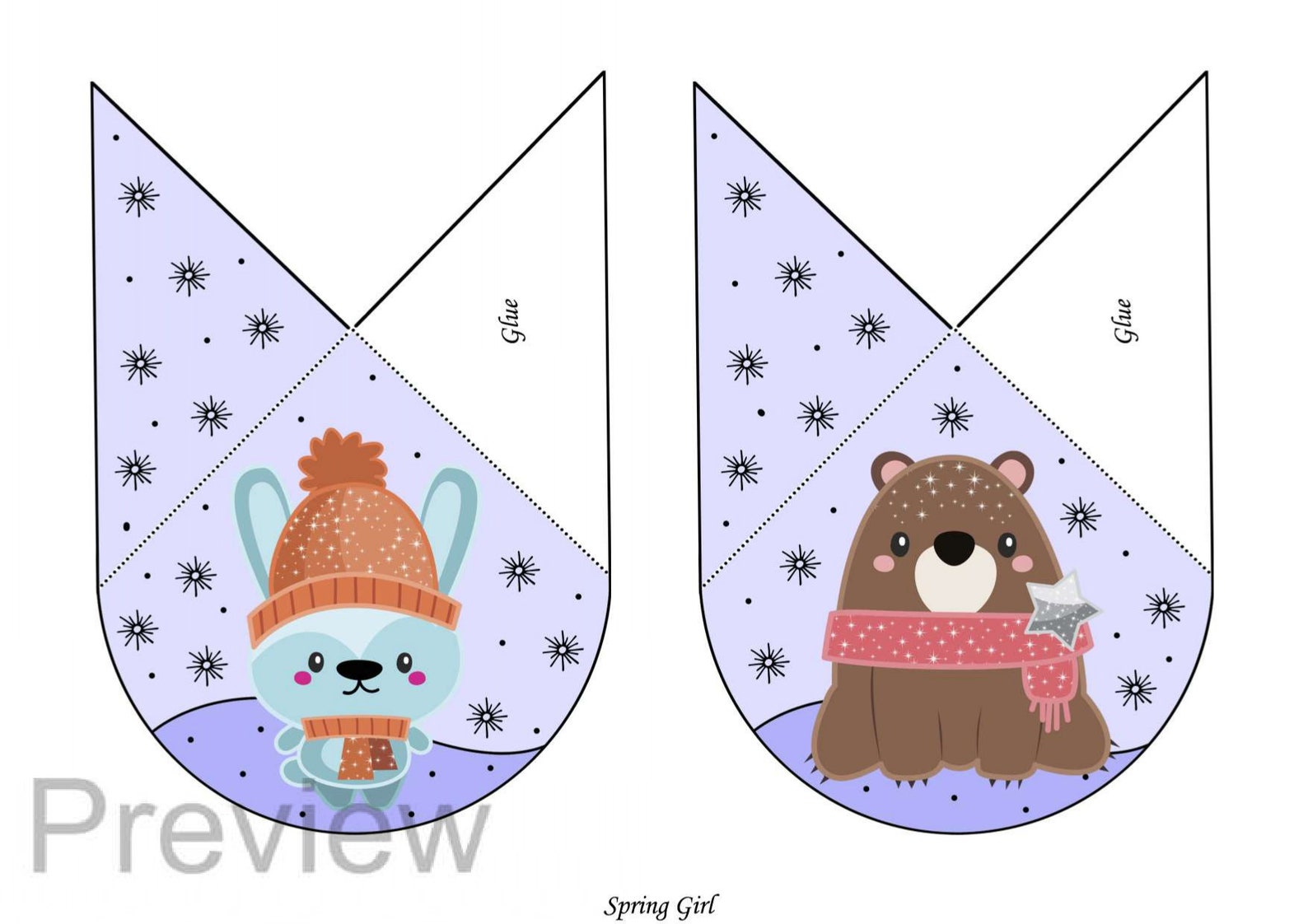 Corner Bookmark Printable Templates | Christmas Activities for Kids ...