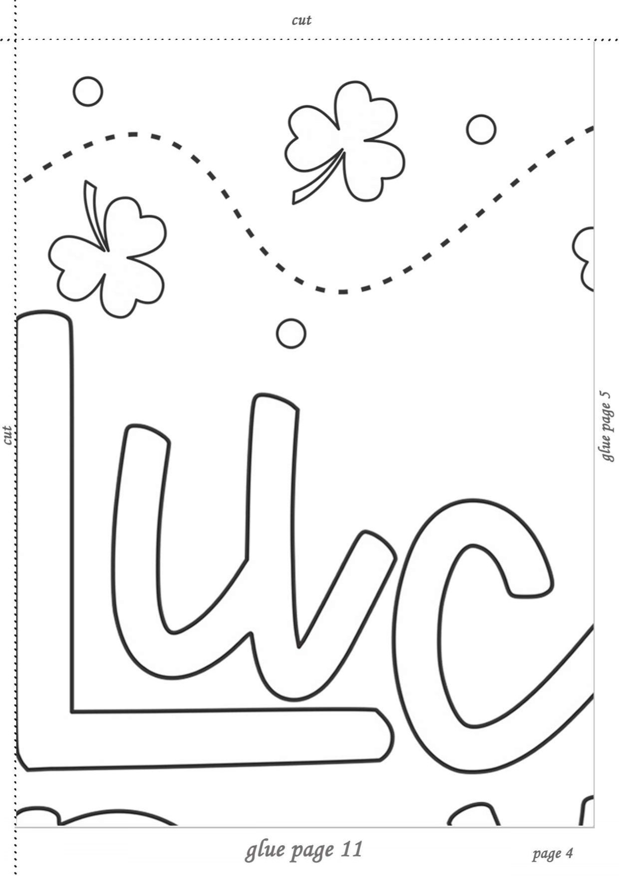 St. Patrick's Day Collaborative Poster Coloring Wall - Etsy