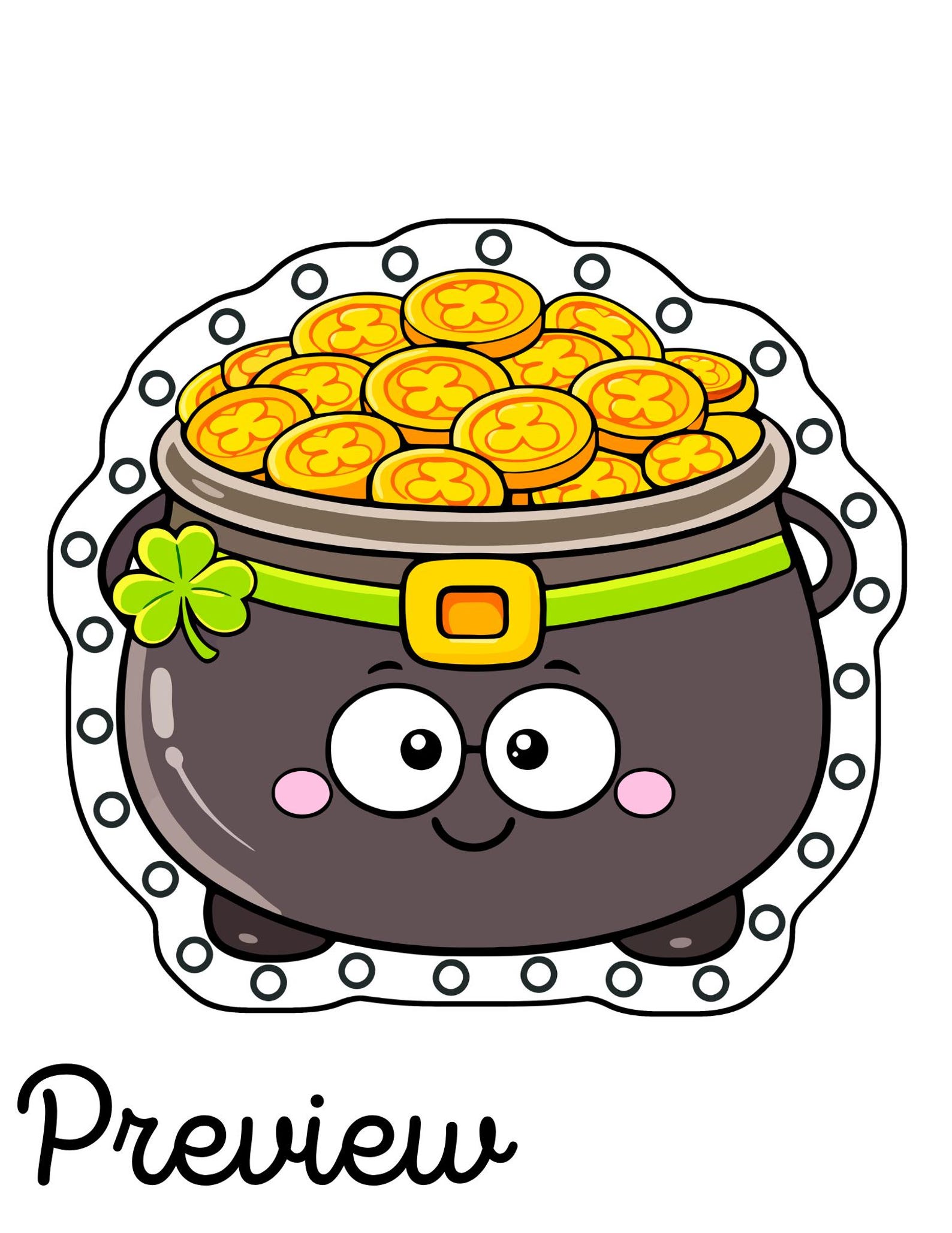 St Patrick Day Lacing Cards Printable | Fine Motor Skills | Preschool ...