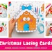 Christmas Lacing Cards | Preschool Fine Motor Activities | Montessori ...