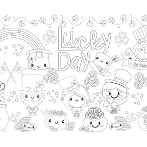St. Patrick's Day Collaborative Poster | Coloring Wall Puzzle | School ...