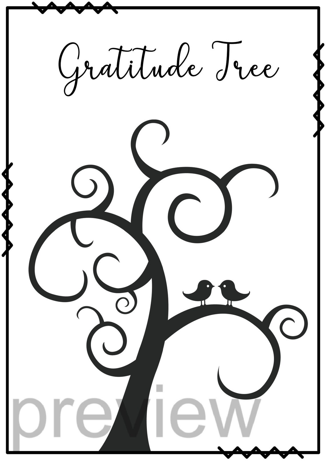 Thanksgiving Activity: Gratitude Tree | Printable Thanksgiving Craft ...