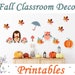 Autumn Bulletin Board Fall Classroom Decoration Printables Digital ...