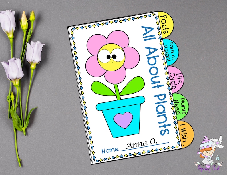 Life Cycle of a Plant | Parts of a Plant | Plant Activity Unit ...