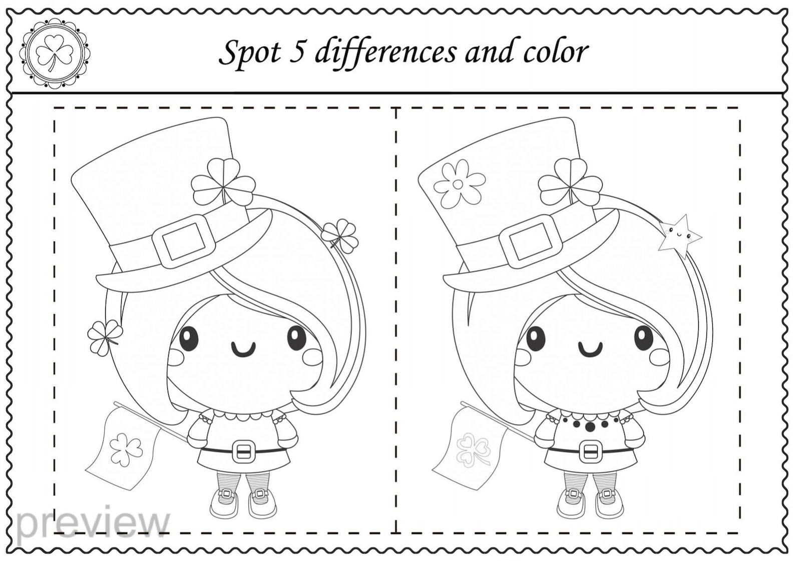 St. Patrick's Day Learning Pack, Activity Pack, Worksheets, Bundle ...