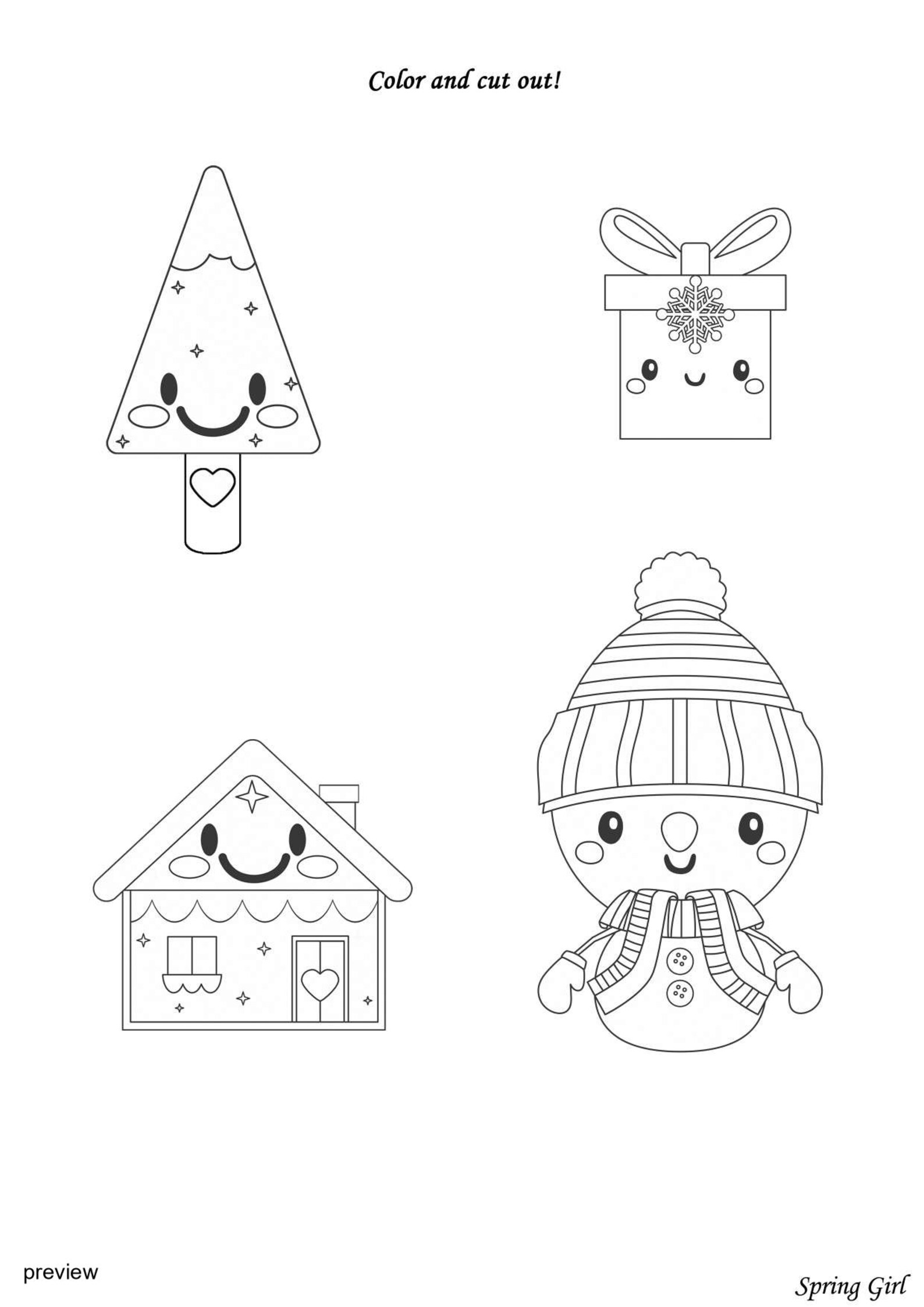 3D Christmas Pop up Card Paper Craft - Etsy