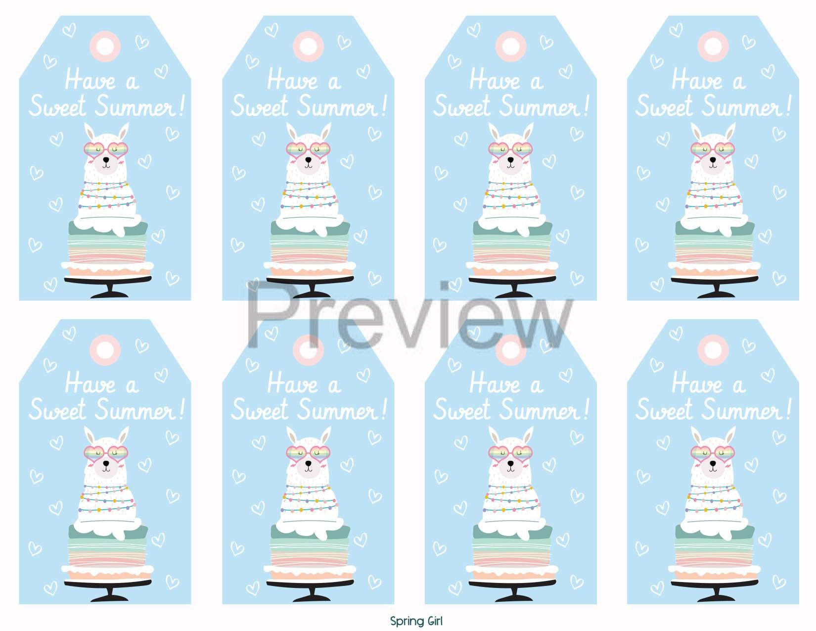 Last Day of School Gift Tags | End of School Gift Tags for Students ...