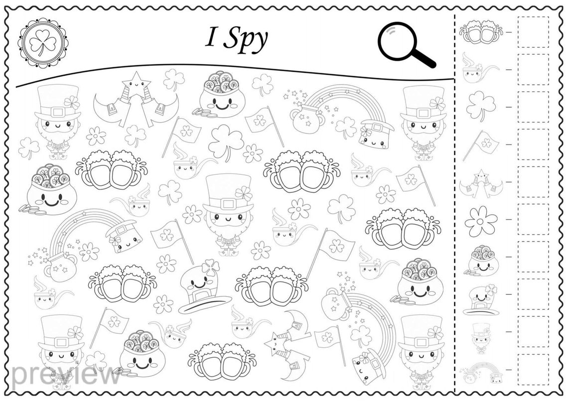 St. Patrick's Day Learning Pack, Activity Pack, Worksheets, Bundle ...