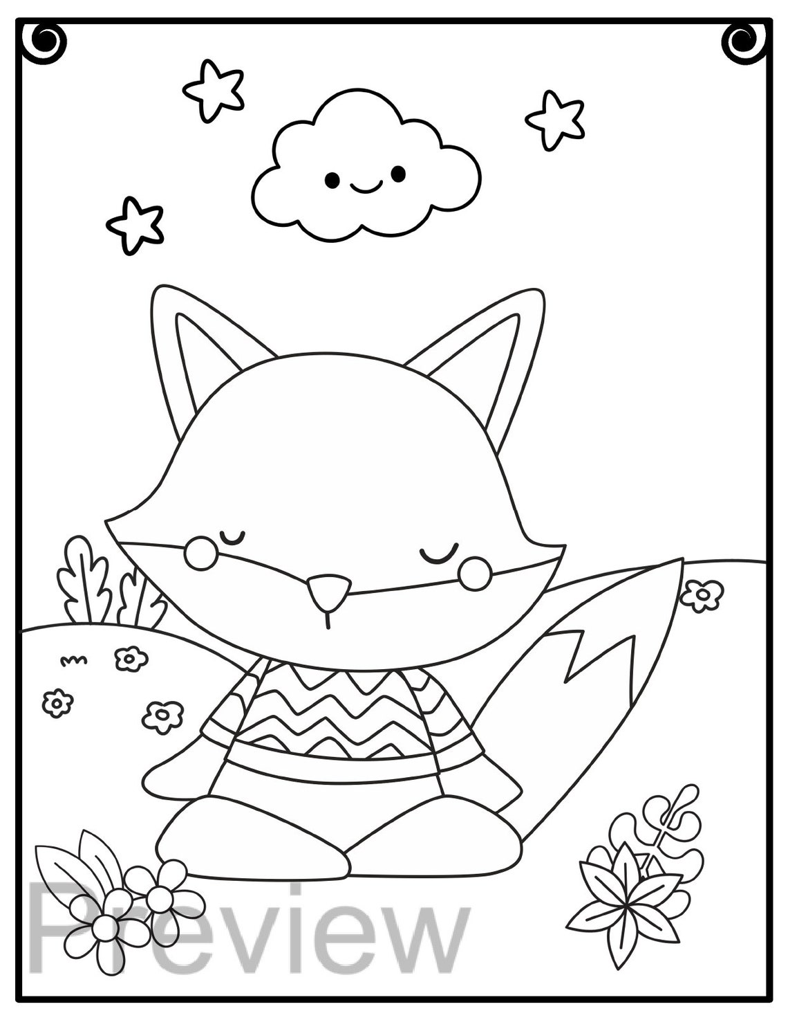 Animal Coloring Pages Wild Animals Coloring Book for Kids - Etsy