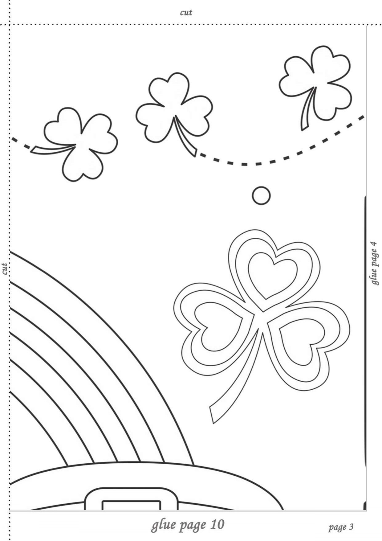 St. Patrick's Day Collaborative Poster Coloring Wall - Etsy