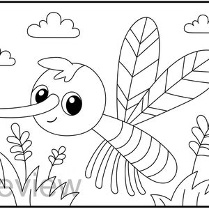 Bugs Coloring Pages | Insects Printable Coloring Sheets | Spring ...