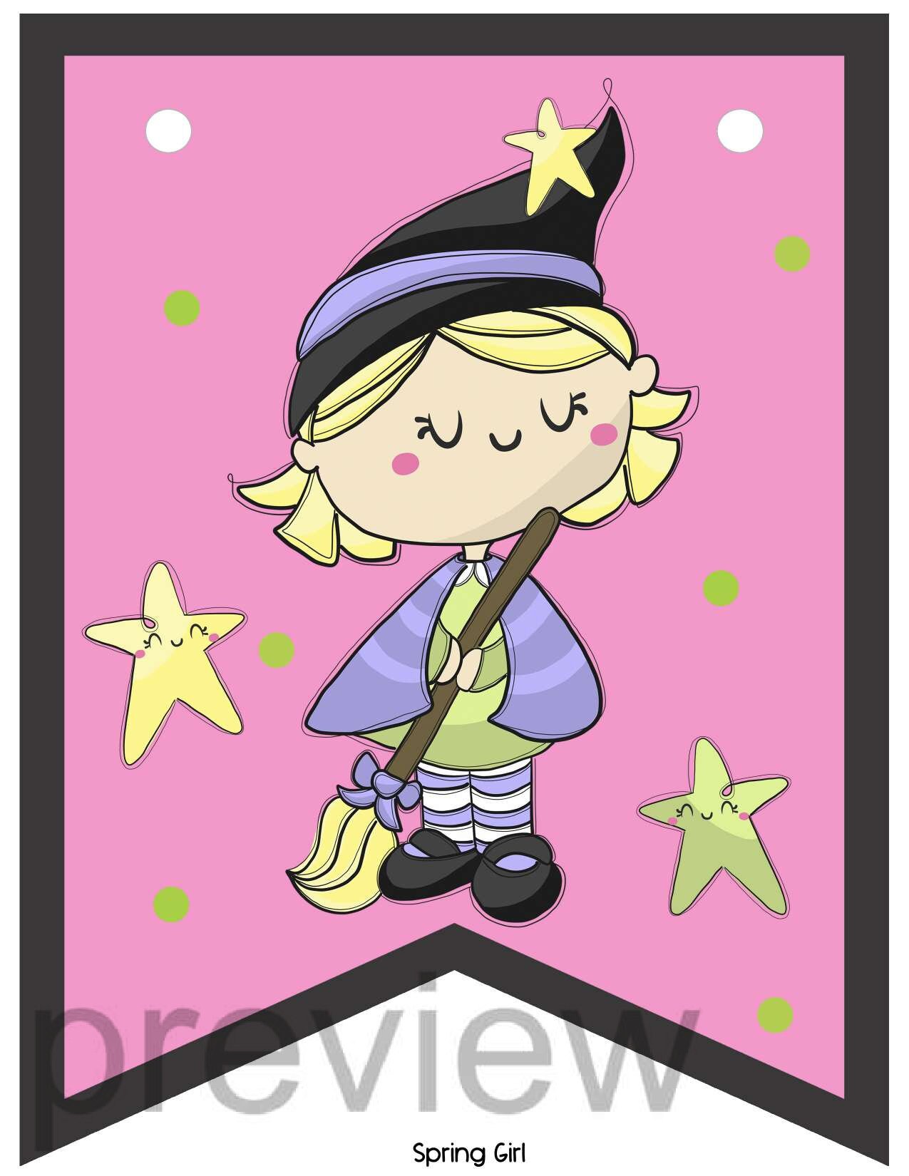 Halloween Printable Bunting Banner | Halloween Party Decoration ...