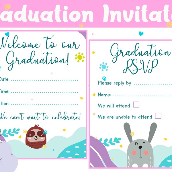 End of Year Preschool Invitation - Etsy