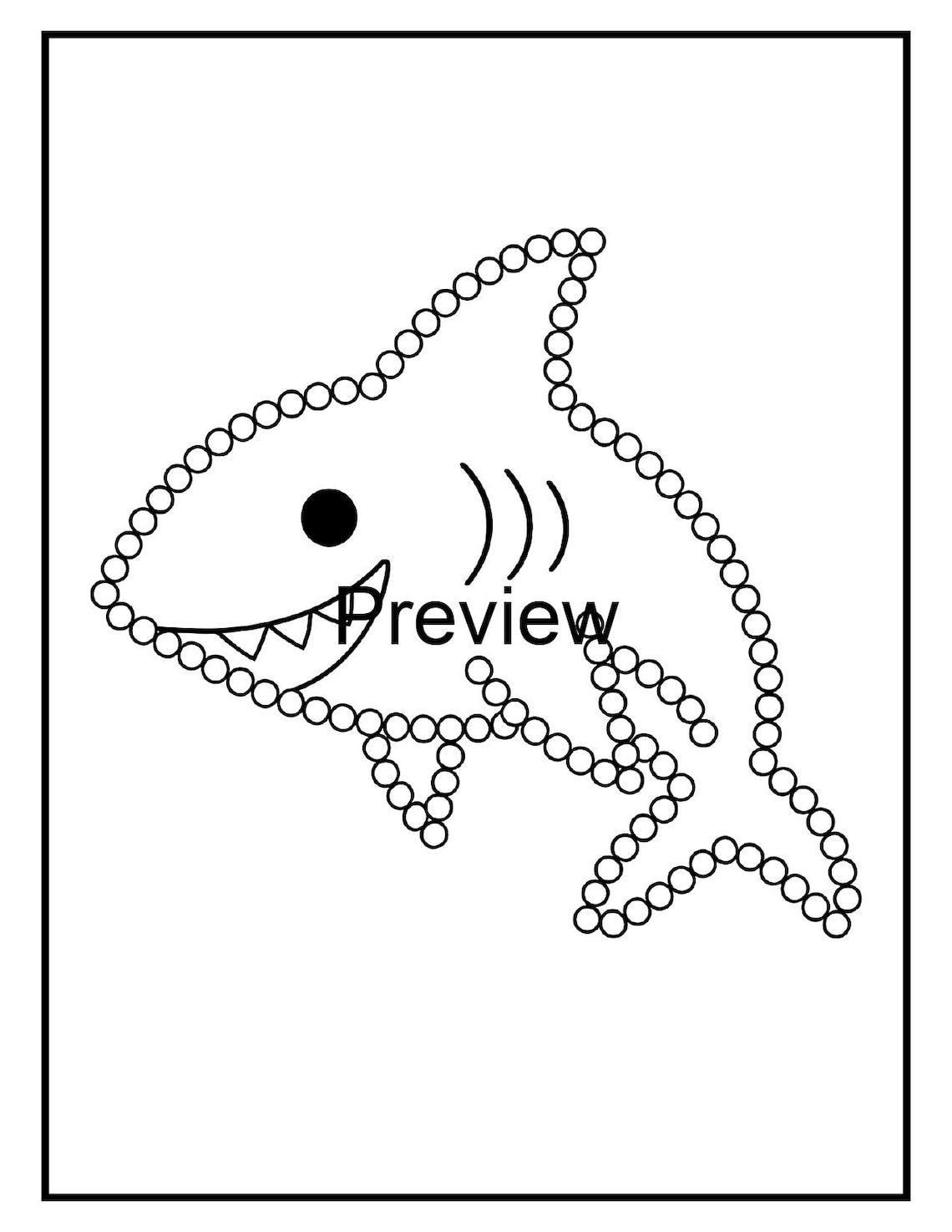 Q-tip Painting Worksheets | Ocean Animals Printable | Fine Motor ...