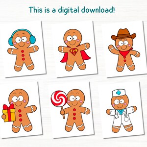 Gingerbread Bulletin Board | Classroom Christmas Decor | Printable PDF ...