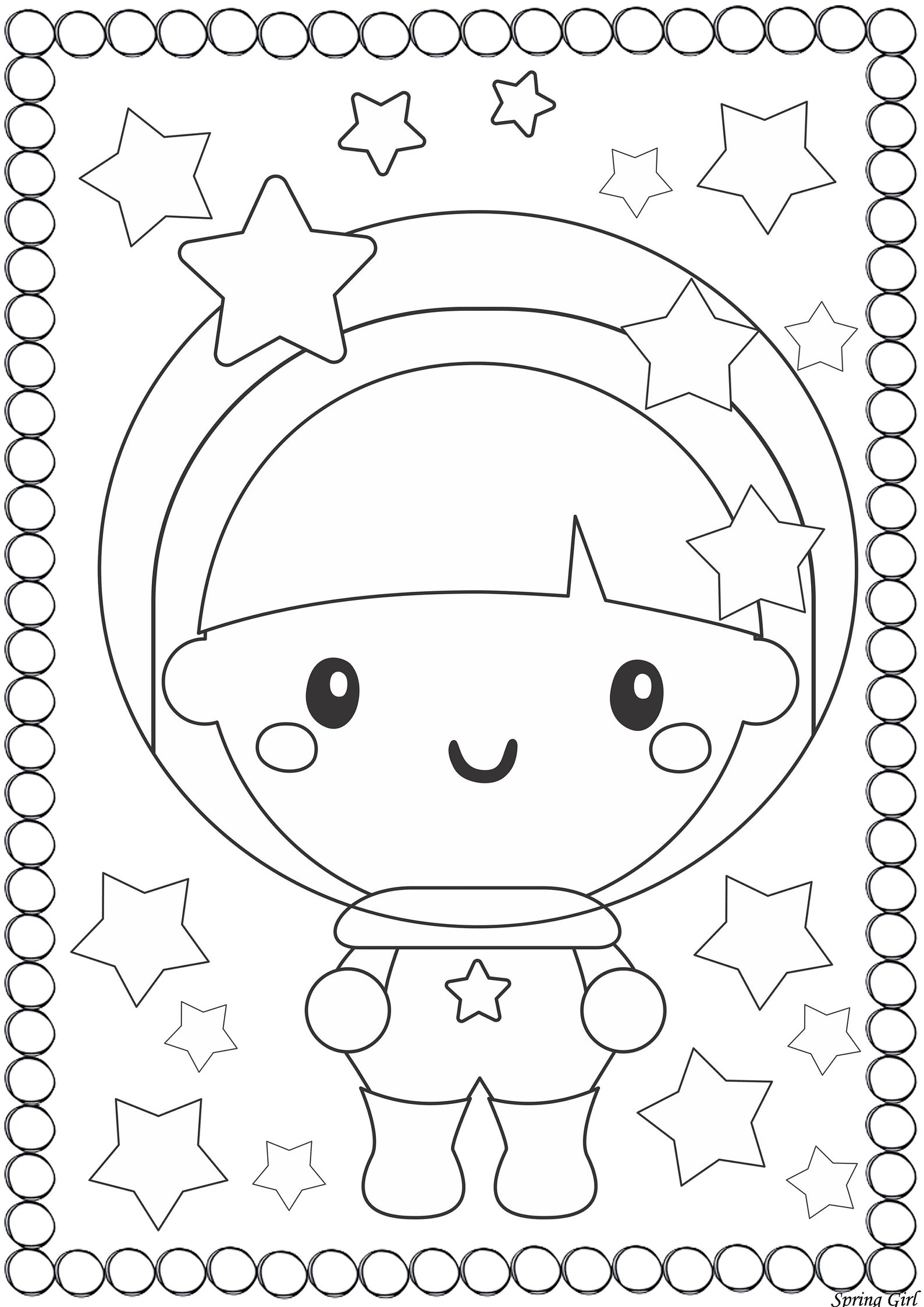 Space Planets Coloring Pages Printable for Kids | Astronomy Outer Space ...