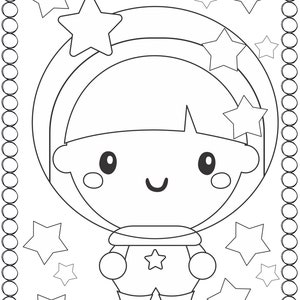 Space Planets Coloring Pages Printable for Kids | Astronomy Outer Space ...